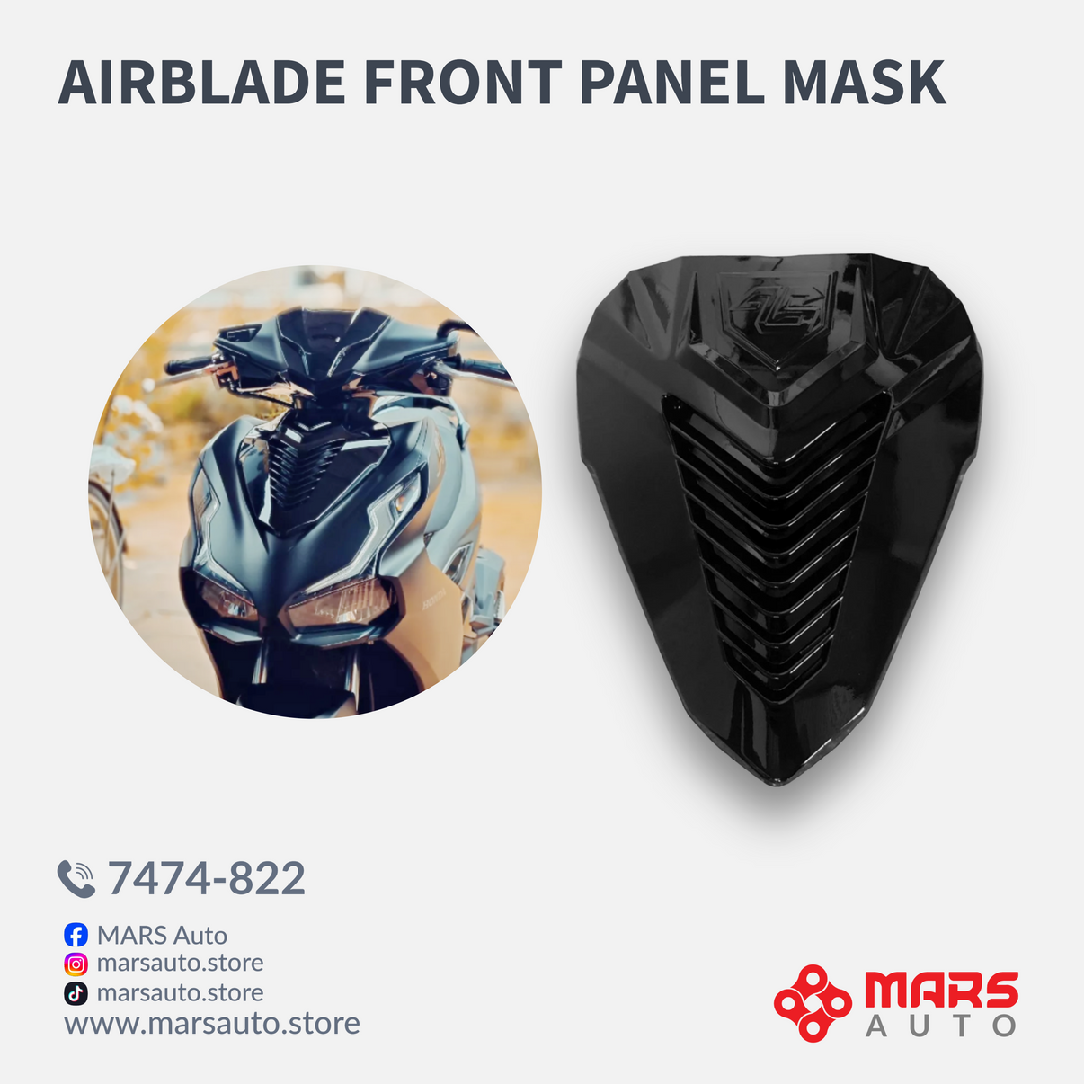 Airblade Front Panel Mask – MARS Auto