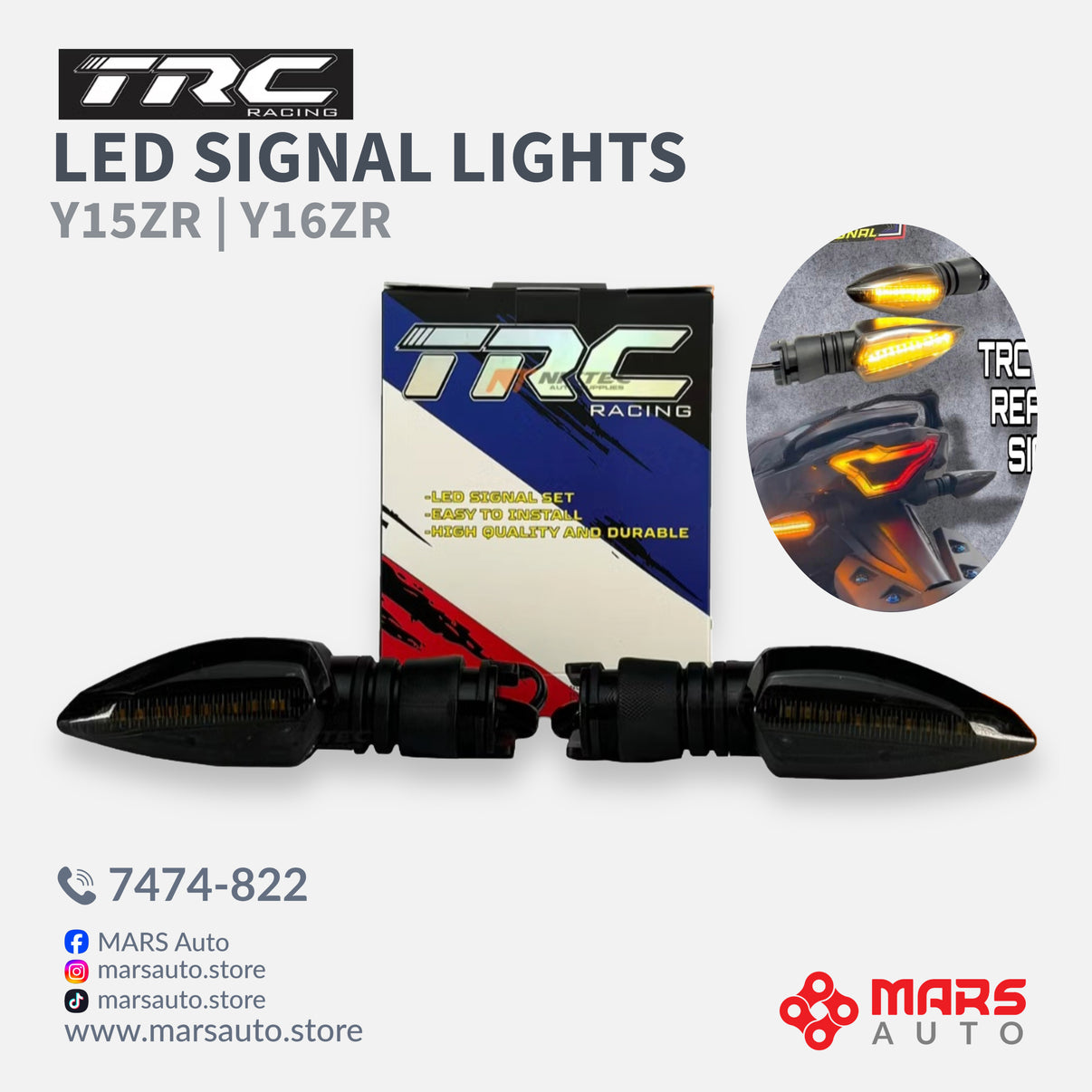 TRC Racing LED Signal Lights – MARS Auto